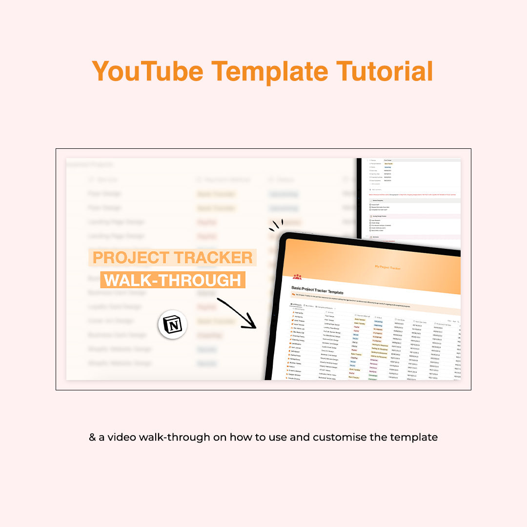 Notion Project Tracker Template– templix