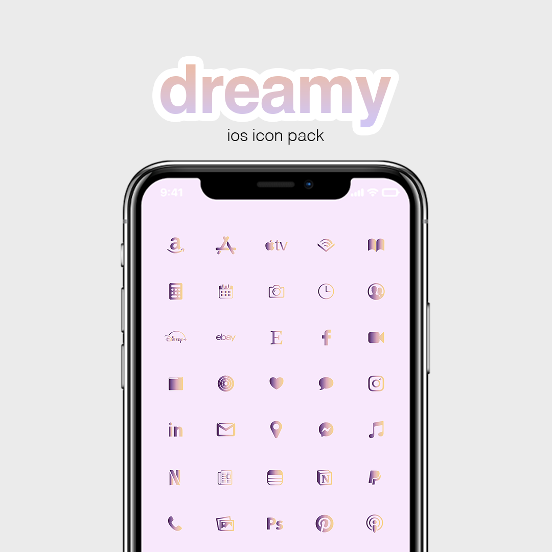Dreamy Icon Pack– templix